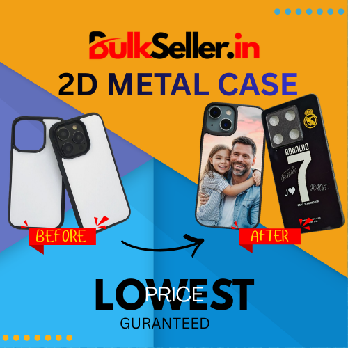 2D Metal Sublimation Mobile Case – BulkSeller.in
