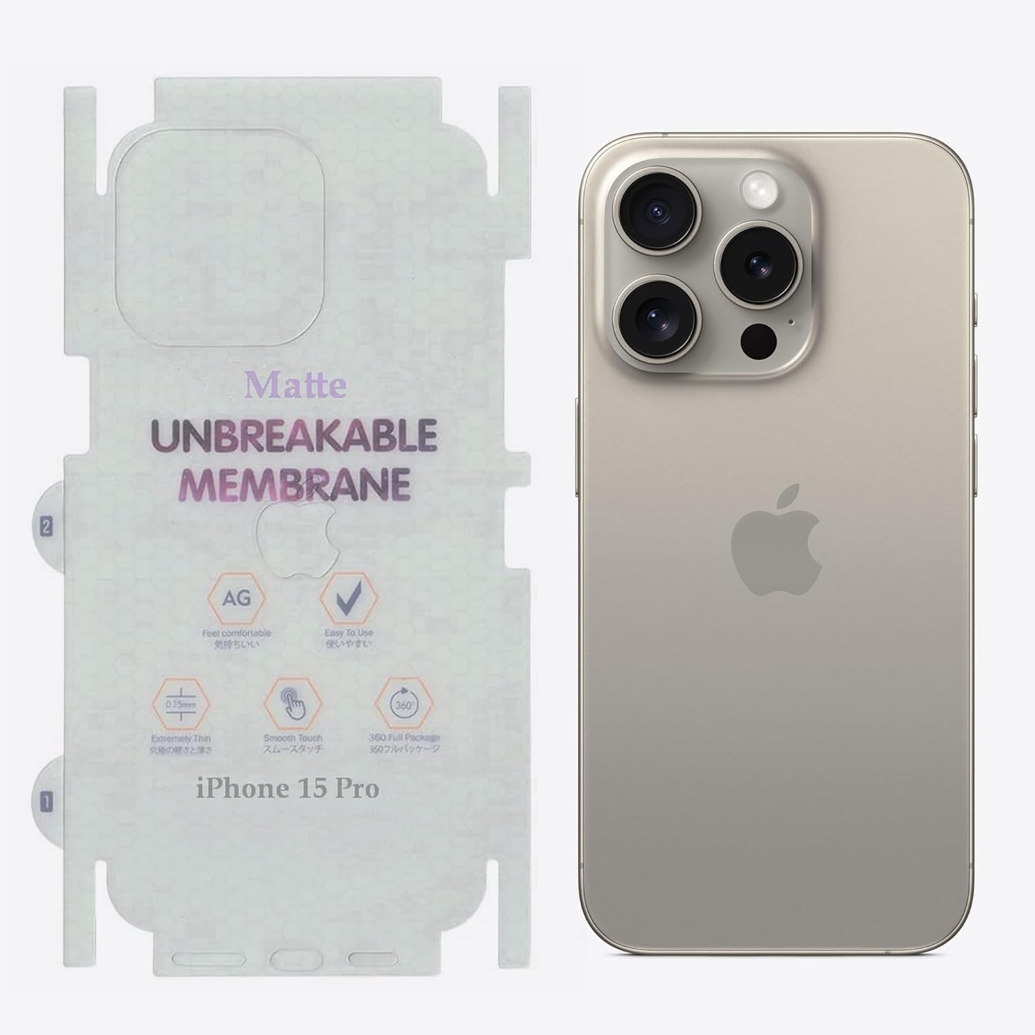 Unbreakable Membrane Scratch Guard- Back only – BulkSeller.in