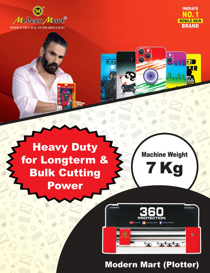 Modern Mart Plotter For Skins, Laptop, Key, Camera Cuttings – BulkSeller.in